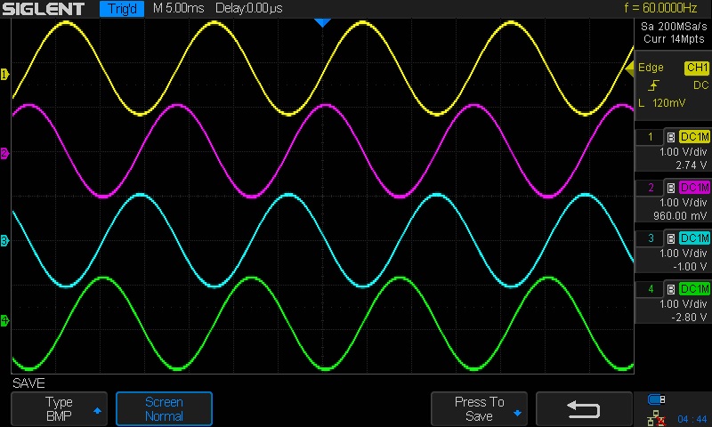 Generating Multi Phase Waveforms Siglent
