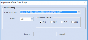 Waveform Capture and Regeneration using EasyWave Software and a SIGLENT ...