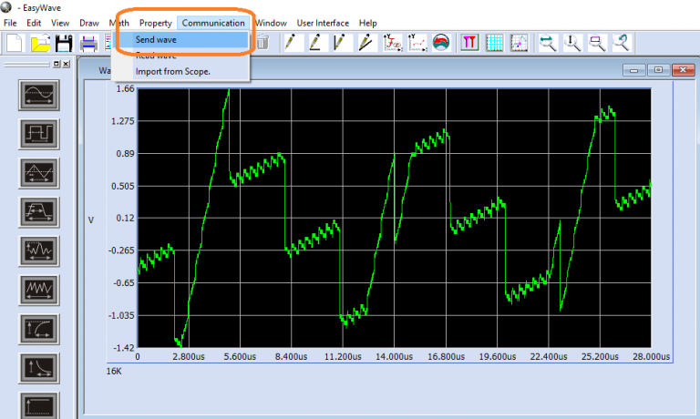 Waveform Capture and Regeneration using EasyWave Software and a SIGLENT ...