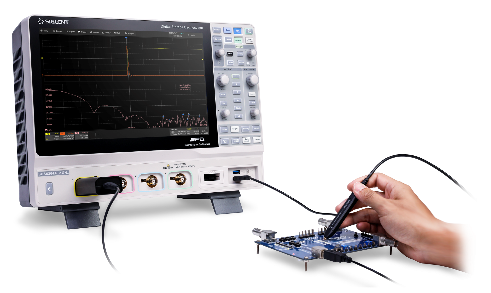 Permanent Analysis Bundle on your new oscilloscope - Siglent